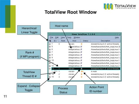 PPT Debugging With The TotalView Source Code Debugger PowerPoint Presentation ID