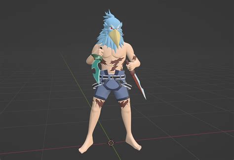 Sunraku Shangri La Frontier 3d Model By Summerforce