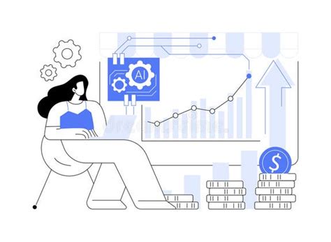 Ai Improved Sales Forecasting Abstract Concept Vector Illustration Stock Vector Illustration