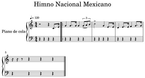 Himno Nacional Mexicano Himno Nacional Mexicano Versiones Y Marchas