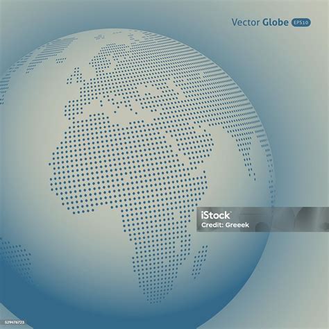 벡터 추상적임 도티드 Globe 0명에 대한 스톡 벡터 아트 및 기타 이미지 0명 3차원 형태 과학 Istock
