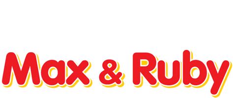 Max And Ruby Logo By Vandorenrenders On Deviantart