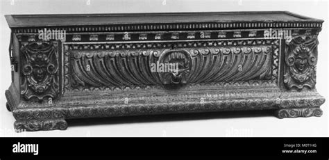 A Historical Chest Or Cassone Housed At The Metropolitan Museum Of