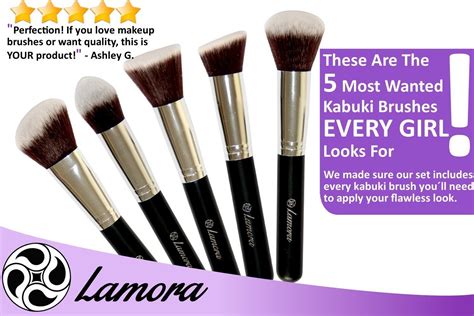 Make Up Pinselset Kosmetik Kabuki Pinsel Set 10 Teiliges Premium
