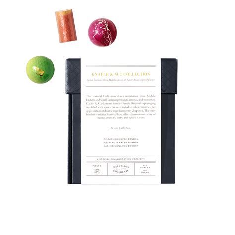 Knafeh And Nut Collection Dandelion Chocolate