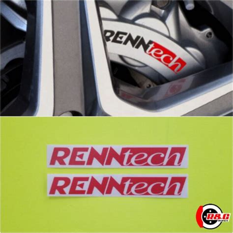 Renntech Randg Brake Caliper Decals Specialist