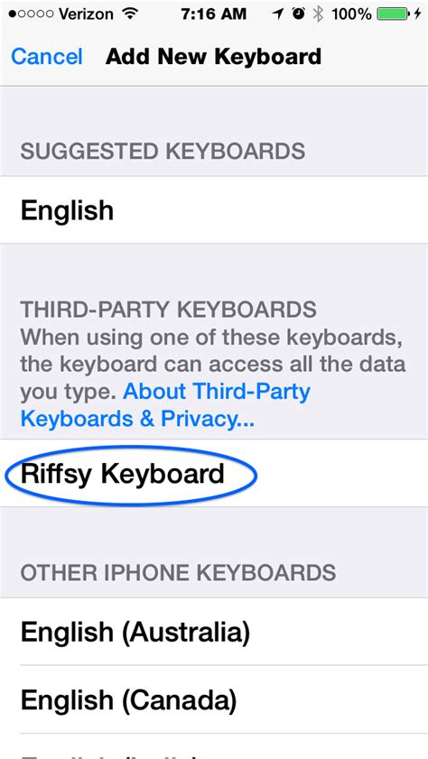 Ios 8 How To Add A Third Party Keyboard Daves Computer Tips