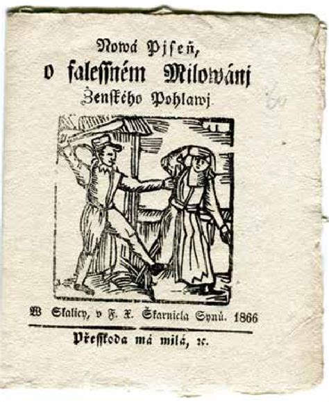 A New Song About The False Love Of The Female Sex The Woodcut