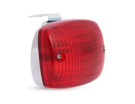 Lanterna Auxiliar Paquera Vermelha Fusca Kombi Brasilia Rib Parts