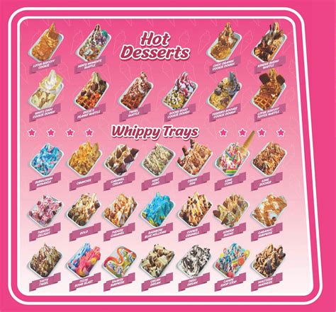 Vintage Ice Cream Truck Menu Party Food Truck Ice Cream Truck
