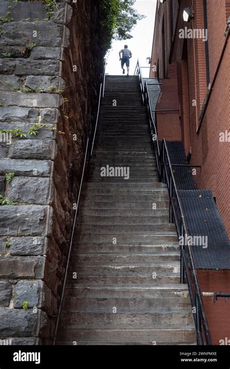 Known As The Exorcist Stairs The Set Of Around 94 Stairs In Georgetown