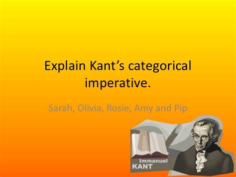kant categorical imperative