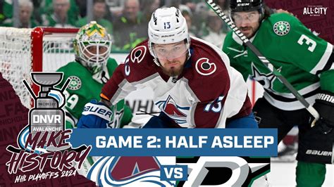 Rantanen and the Avs top line no show Avs Game 2 loss to Dallas Stars ...