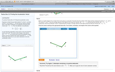 solved below is a motion diagram for an object that moves