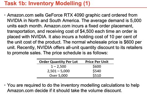Solved Task A Demand Forecasting Demand For Geforce Chegg