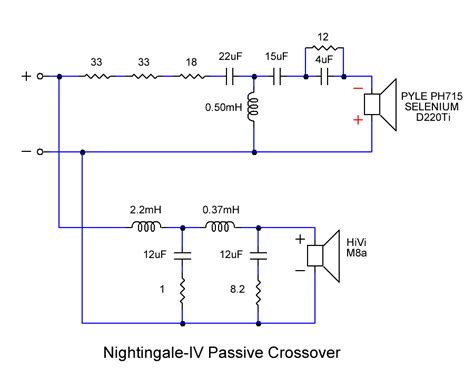 By Passing Speakers Passive Crossover For Dsp Crossover Need To Insert Capacitor S Audio