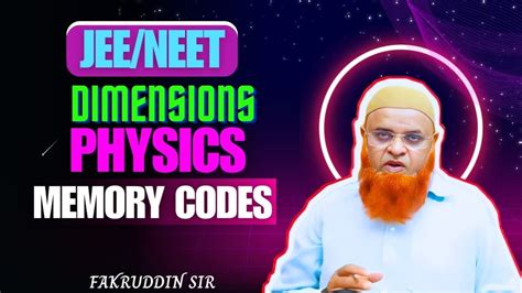 Units And Measurements Class 11 Neet And Jee Mains Youtube