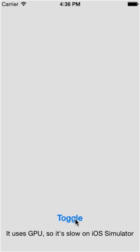 GitHub Fastred MotionBlur MotionBlur Allows You To Add Motion Blur Effect To IOS Animations