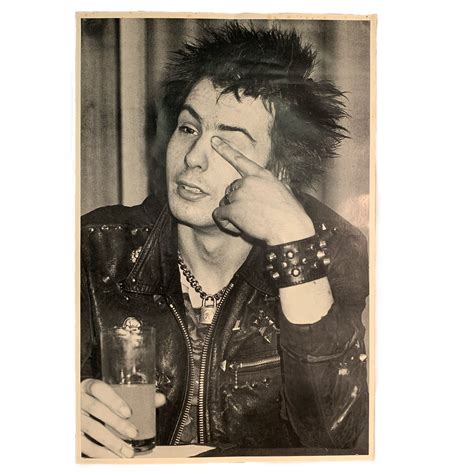 Vintage Sid Vicious Rabbit Padlock” Poster Jointcustodydc