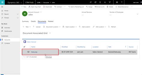Integration Between Dynamics Crm And Microsoft Teams In Wave
