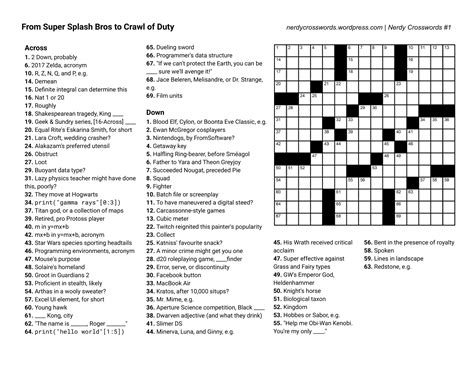 Detroit Free Press Printable Crossword Puzzles