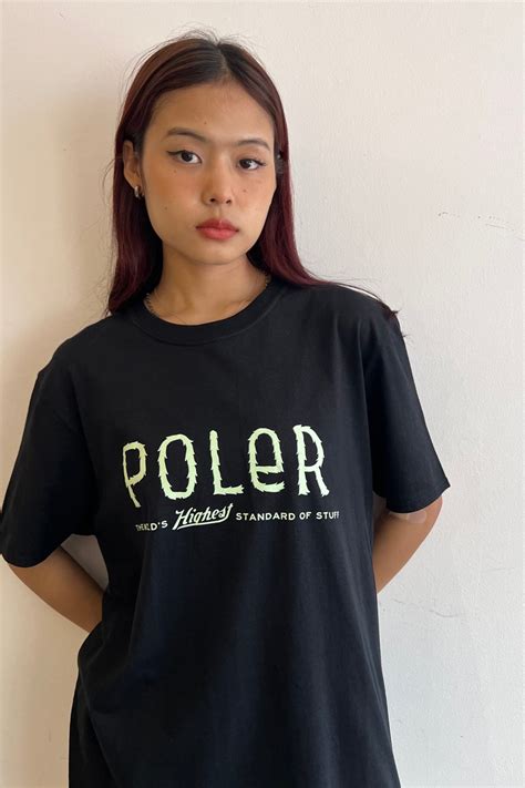 Poler Furry Font Tee Goodluck Bunch