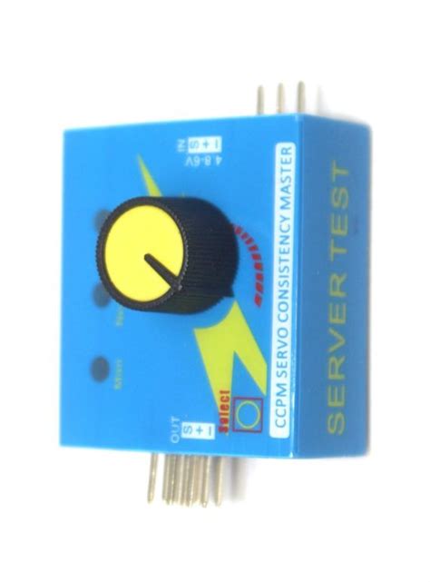 Ccpm Servo Consistency Master Tester Hub360