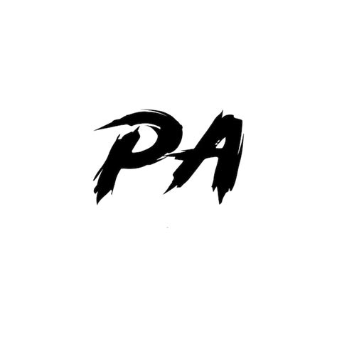 Premium Vector Pa Monogram Logo Design Letter Text Name Symbol