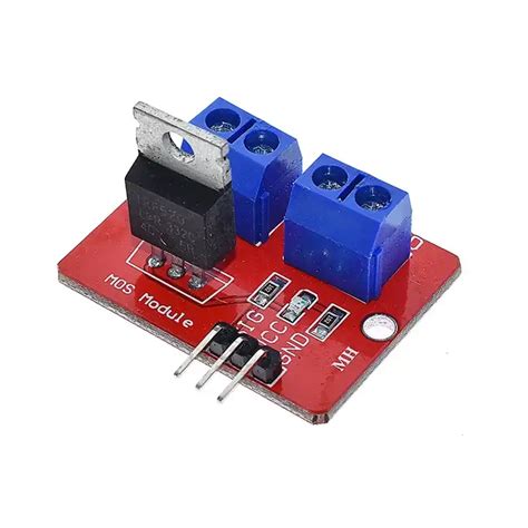 0 24v Top Mosfet Button Irf520 Mos Switch Driver Pwm Breakout Board