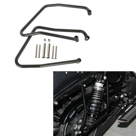 Motorcycle Saddlebag Support Brackets For Harley Sportster Xl 883 1200
