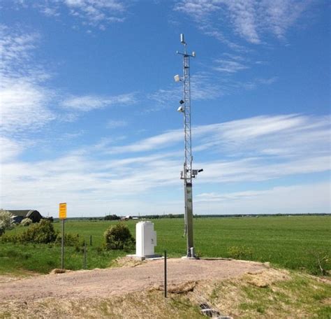 Road Weather Station Rwis Pavement Sensor Black Ice Detection System