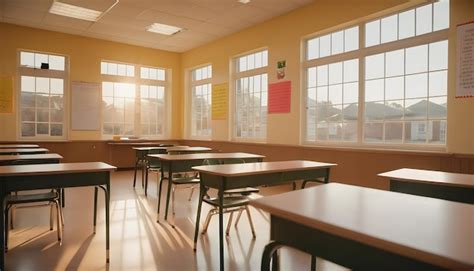 Premium Photo Beautiful View Of Babe Classroom
