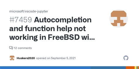 Autocompletion And Function Help Not Working In Freebsd With Pylance