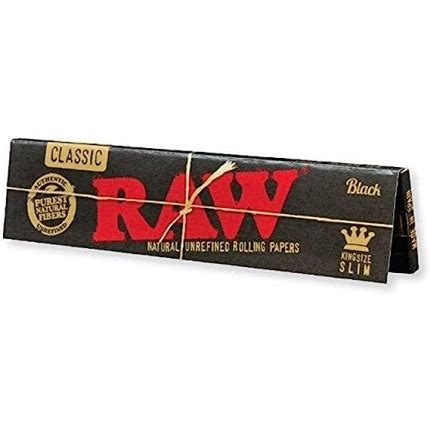 Raw King Size Slim Classic Rolling Papers Puffland