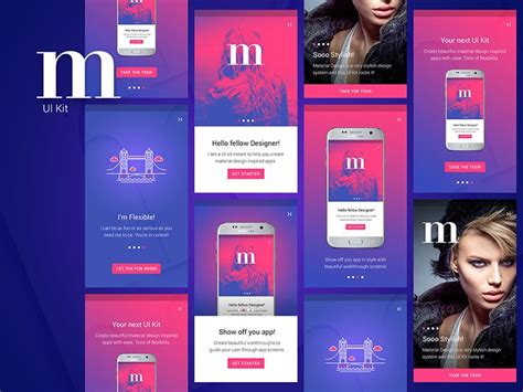 An Image Of A Cell Phone Screen With Multiple Images On It And The Words M Is For