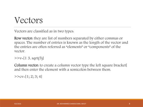 01 Chapter MATLAB Introduction PPT