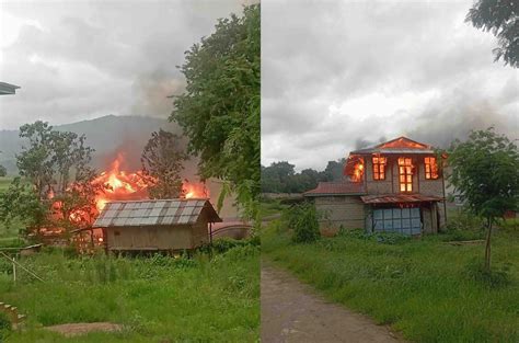 Myanmar ညောင်ရွှေမြို့နယ်ရှိ တော်လှန်ရေးတပ်စခန်း ၂ ခုကို စစ်တပ်နဲ့