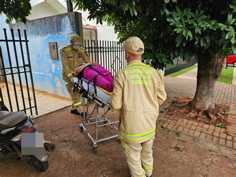 Marido agride muita violência a esposa e foge em seguida André