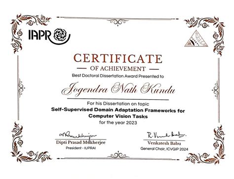 Vision And Ai Lab On Linkedin Icvgip Ai Computervision 11 Comments