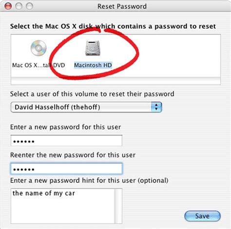 Mac OS X Password Reset How To Reset Your Password