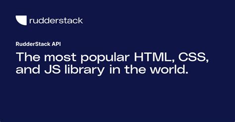 rudderstack api rudderstack docs
