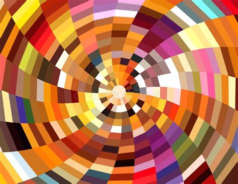 Vector Radial Rays Background Stock Vector Illustration Of Brown