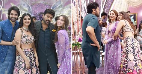 Bholaa Shankar Chiranjeevi Shares An Interesting Bts Video Of A Song