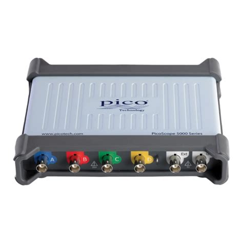 Pico Picoscope 5000 Series Programmers Manual Pdf Download Manualslib