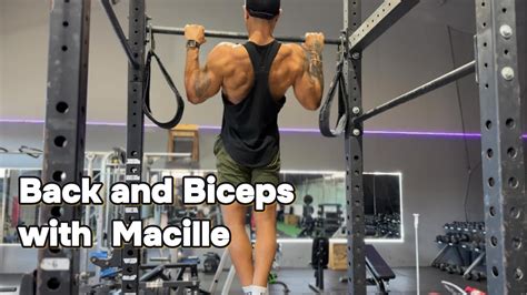 Back And Biceps With Macille Youtube