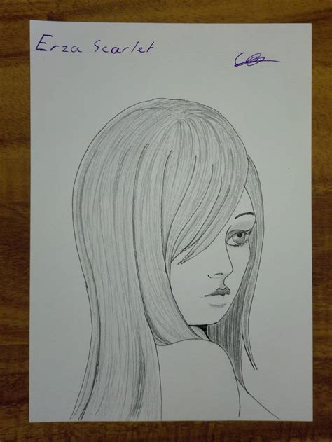 Erza Scarlet By Cbassfgondola On Deviantart