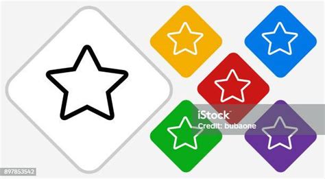 星色菱形向量圖示向量圖形及更多圖標集圖片 圖標集 圖示 平面設計 Istock