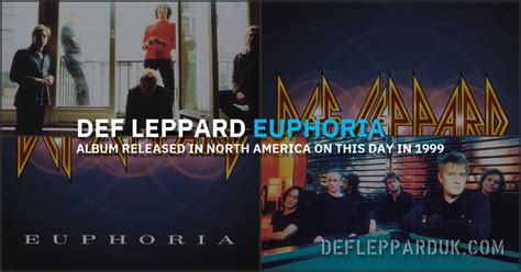 25 Years Ago DEF LEPPARD Release EUPHORIA Album In North America