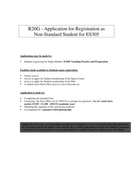 Fillable Online Dcu R G Application For Registration As Dcu