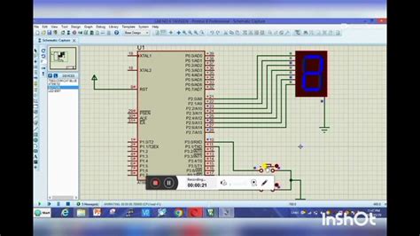 Up Down Counting Counter Using 8051 Microcontroller Youtube